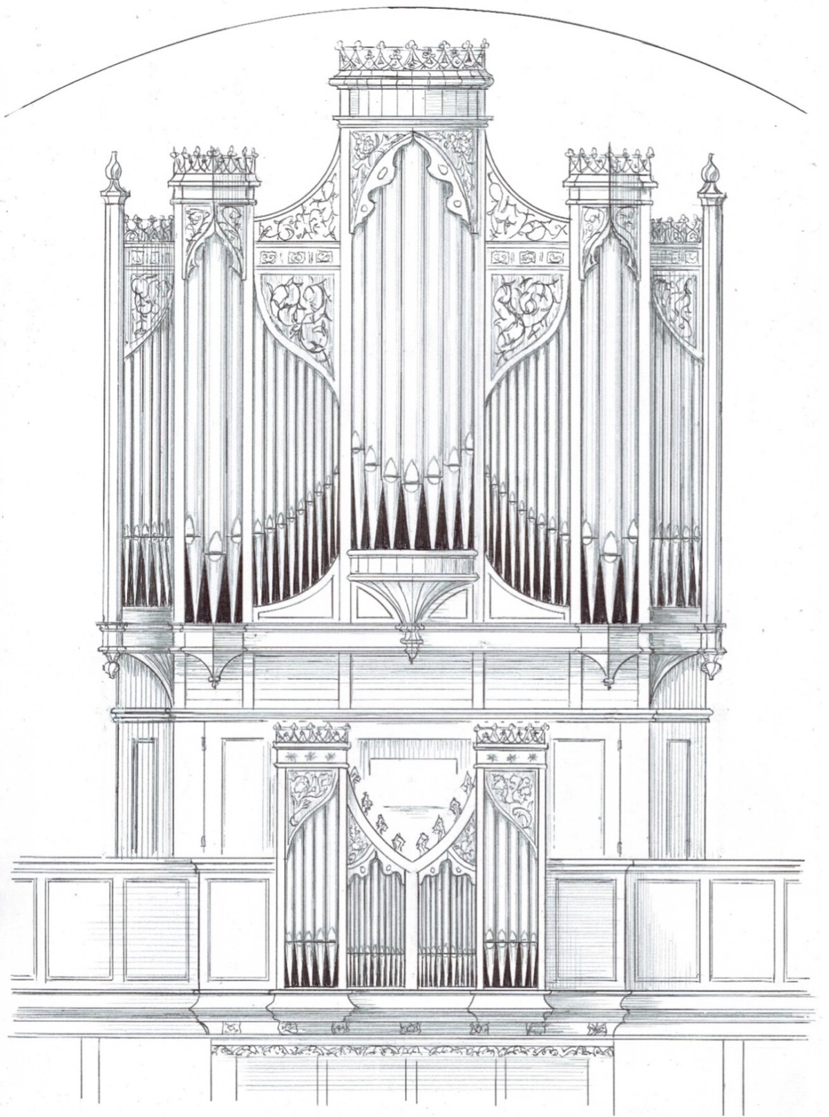 New Organ Bedford School - William Drake Ltd